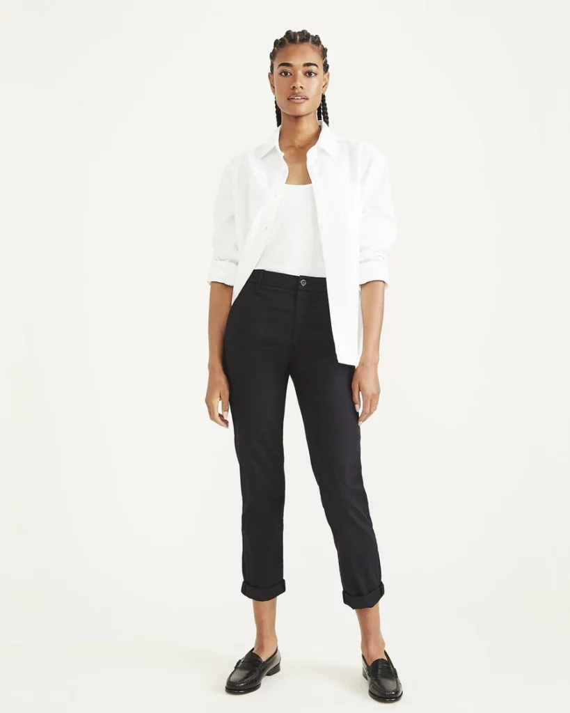 How to Style Women's Chinos, the It Pants of the Moment- Ethos
